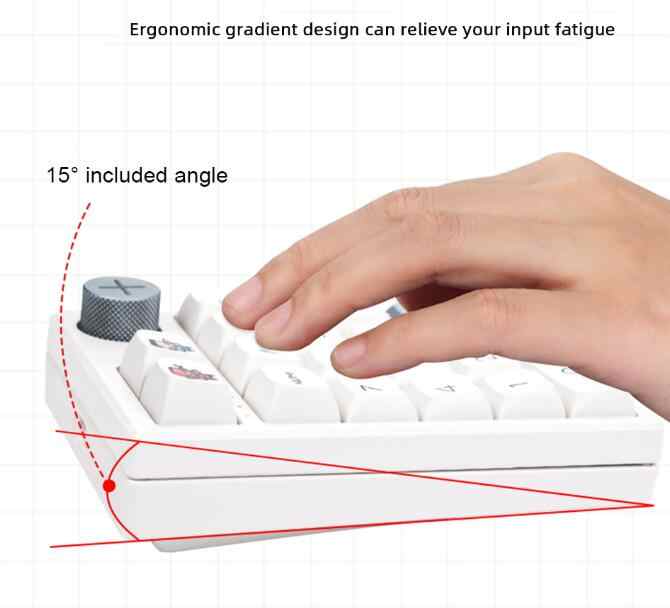 Motospeed K3 Pro Mini Bt Wireless Numeric Keypad - 21 Keys