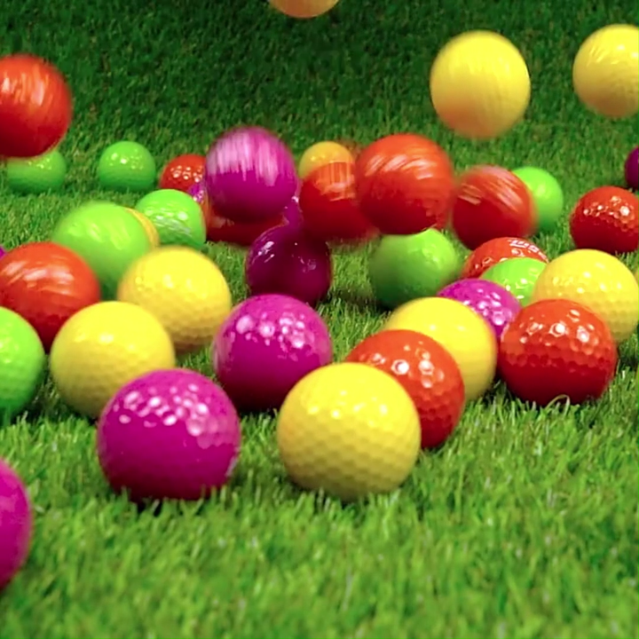 PGM Q014 Color Golf Ball - Durable & Versatile Performance