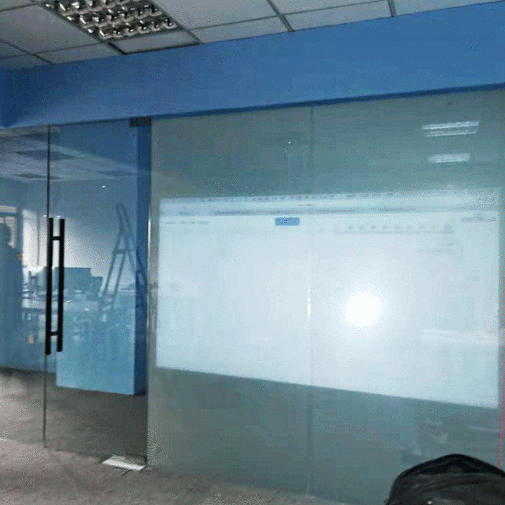91 Transparency Smart Film Pdlc Intelligent Smart Glass Film Curtain ...