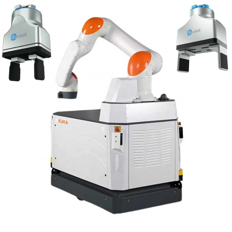 Kuka Cobot Robot with SLAM Navigation for Warehouse Automation
