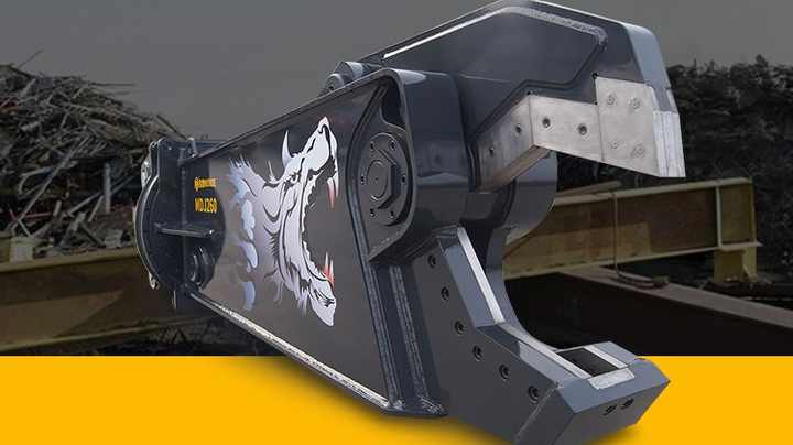 MONDE Hydraulic Steel Eagle Shear Scrap Metal Shears for Excavators ...