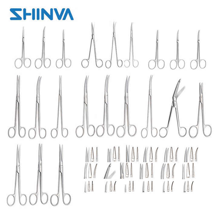 SHINVA Medical Scissors - Durable, Reusable Surgical Instruments