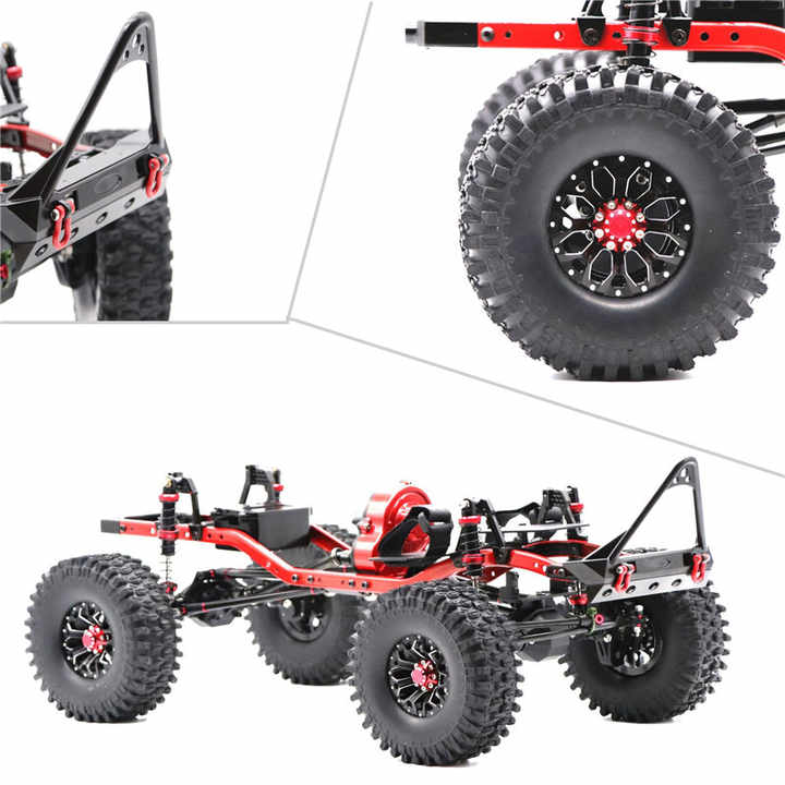 1/10 RC Rock Crawler Portal Axle - 313mm CNC Chassis Frame