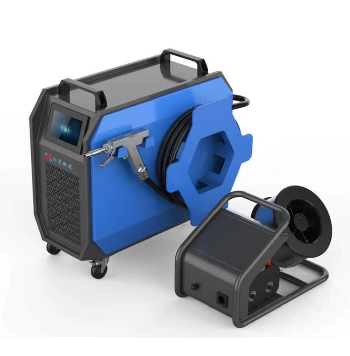 Portable 4in1 1500W/2000w Air Cooling Weld Gun Mini Handheld Laser ...