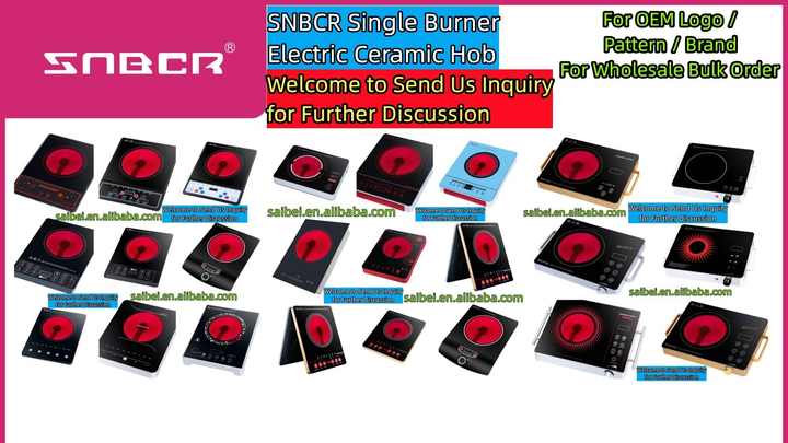 Wholesale OEM Infrared Cooker - Advanced Radiant Cooktop