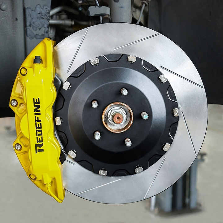 Modified Brake Caliper Front Wheel Brake Pads 380mm Disc 6Pot Big Front ...