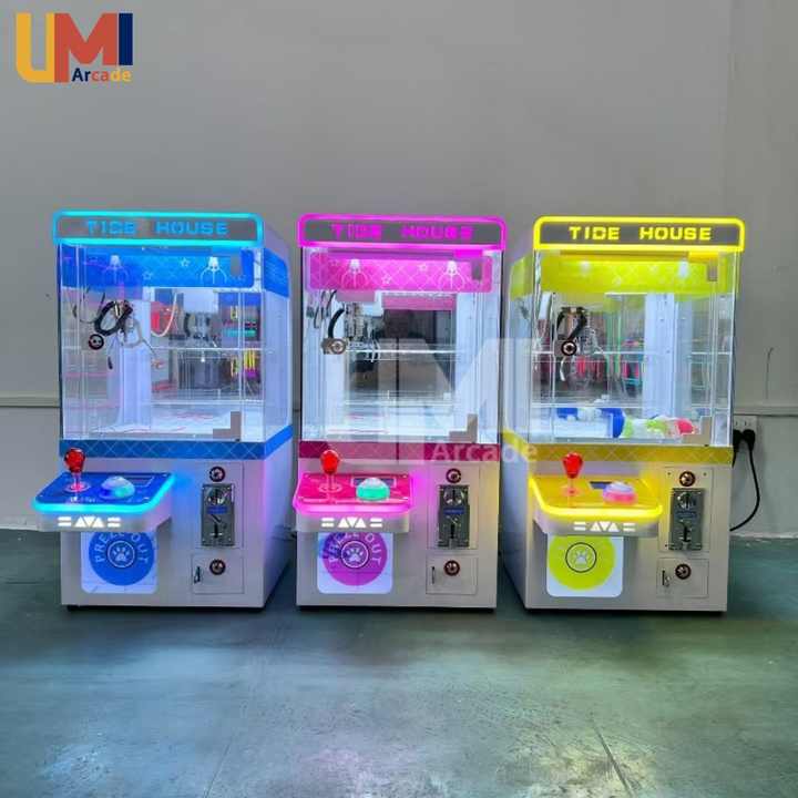 Kids' Coin-Operated Plastic Arcade Crane Machine New Device for ...