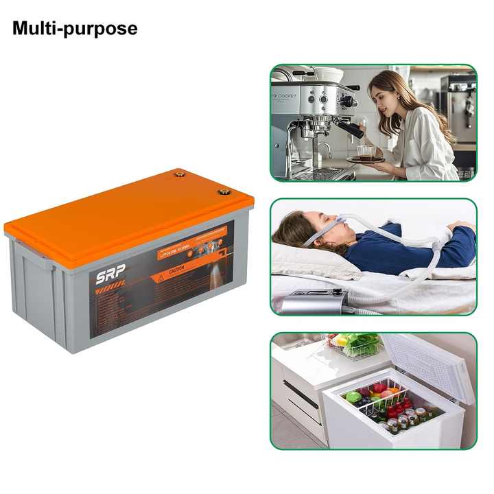 SRP 24V 200Ah IP65 Waterproof New-Solar Energy Systems' Multi-Purpose ...