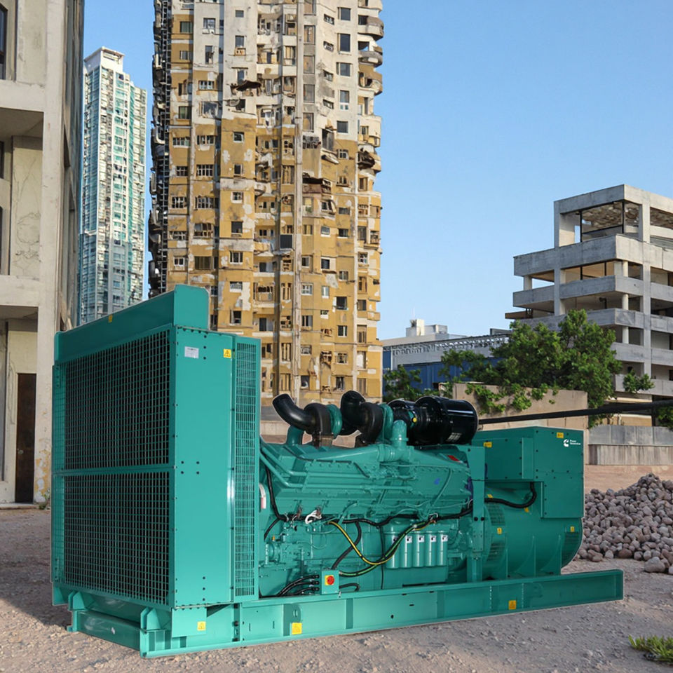 ByCummins 1200kw 1500kva Open Skid Diesel Generator 3 Phase 400/230V ...