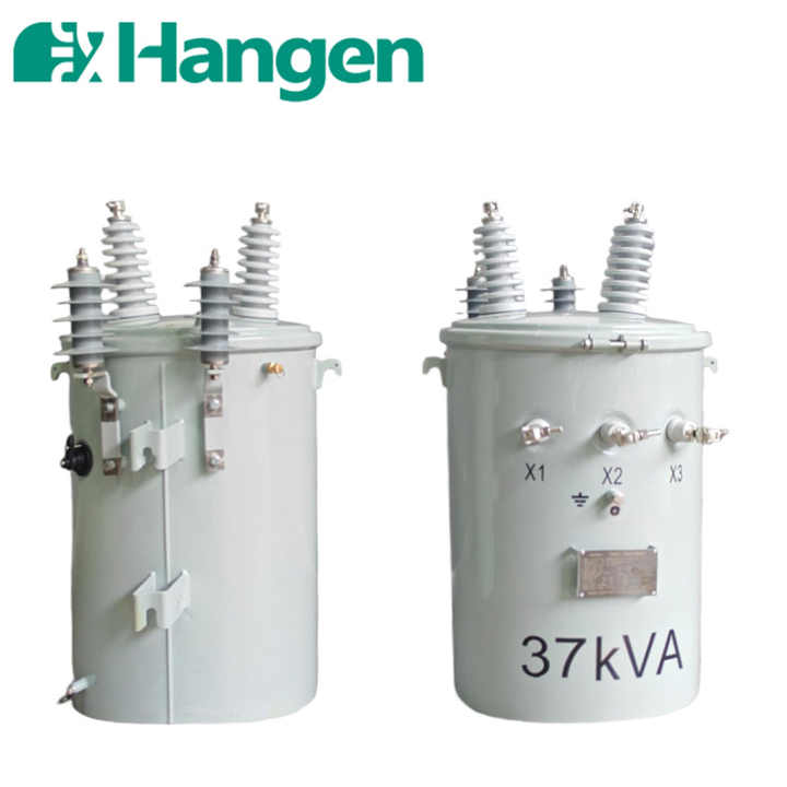 Hangen 37KVA MV&HV Oil Immersed Distribution Transformer 120/240V ...