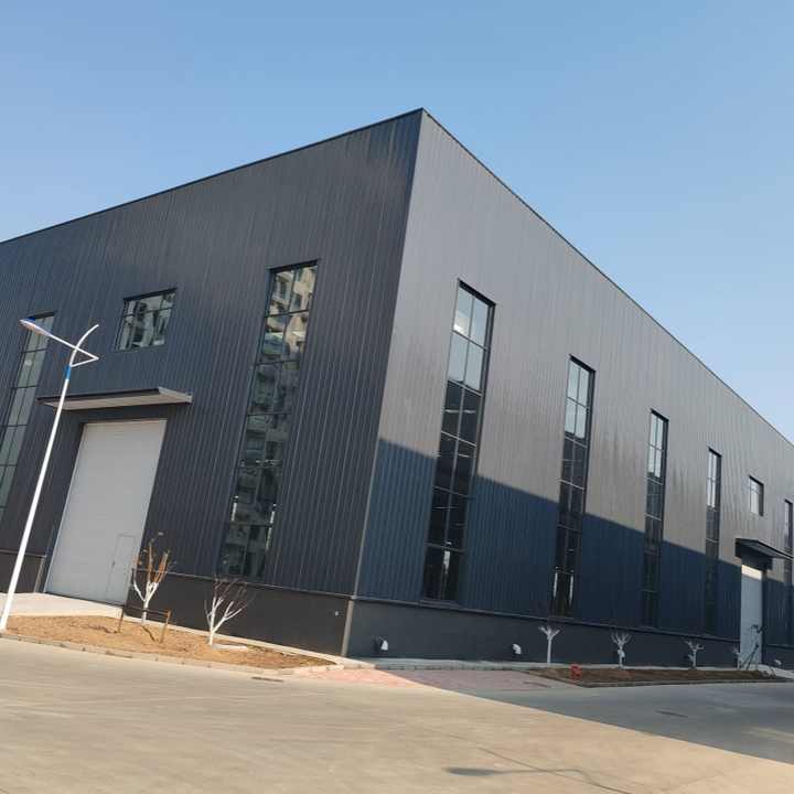 Fireproof Crop Processing Building Prefabricated Metal Building ...