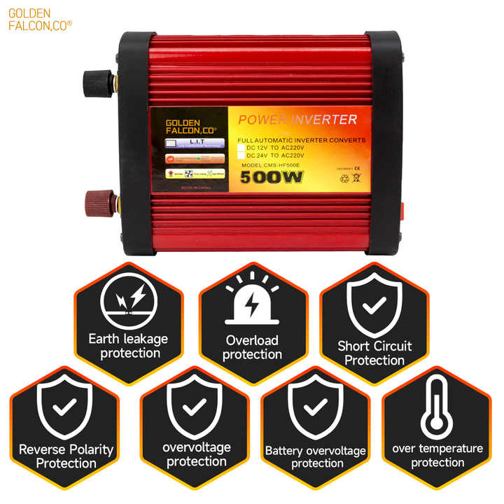 500W Car Battery Inverter - Efficient Solar Power Inverter