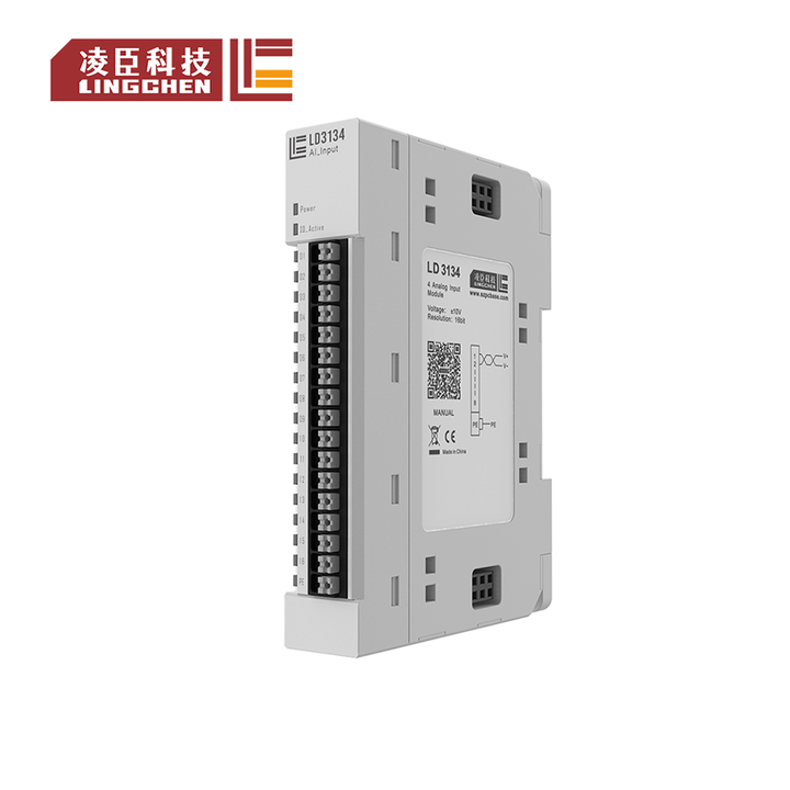 4 Channel Analog Voltage Input Module Remote Io Modbus Input and ...