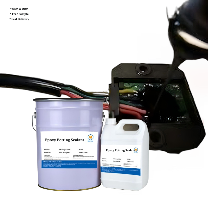 Black AB Glue Epoxy Potting Compound Insulating Thermal Conductive ...