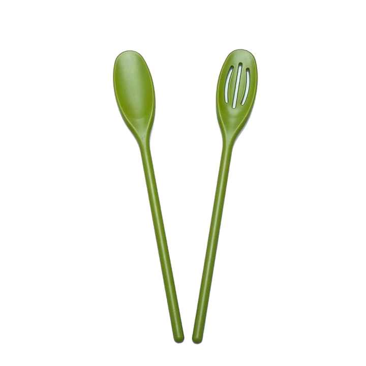 2 pcs High Quality Salad Plastic Slotted Spoon Set| Alibaba.com