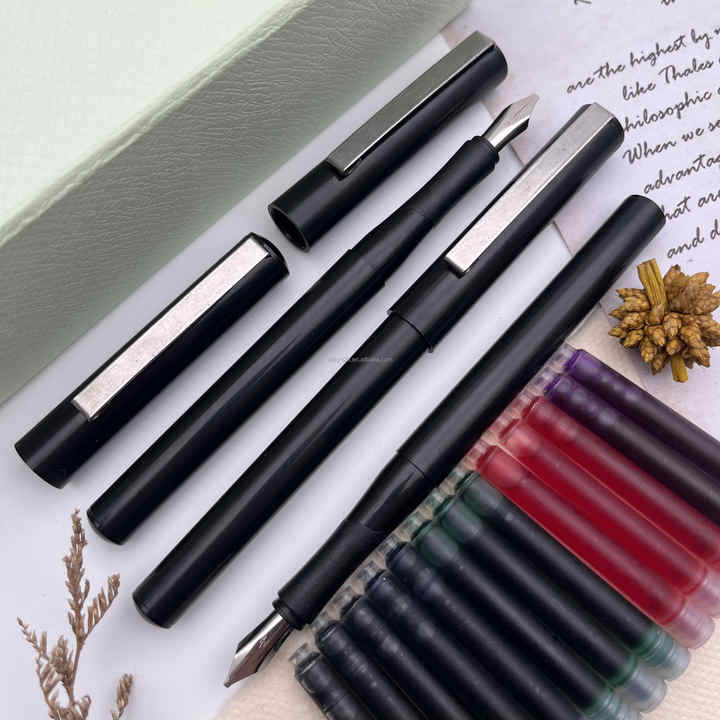 High Quality 20pcs Plastic Calligraphy Pen Set with Stainless Steel Tip ...