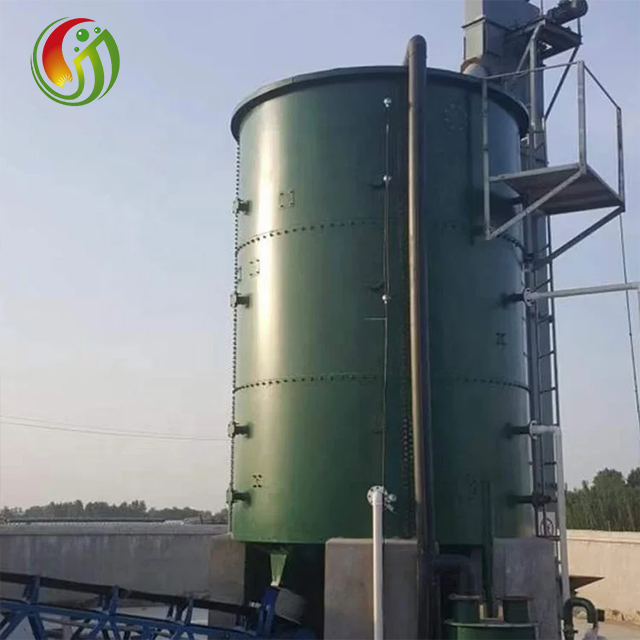 1-Year Biogas Digester Plant Water Treatment Machinery Cow Dung Manure ...