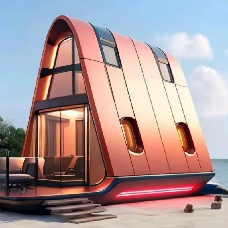 Mobile Living Container House - Famous Triangle Internet Cabin