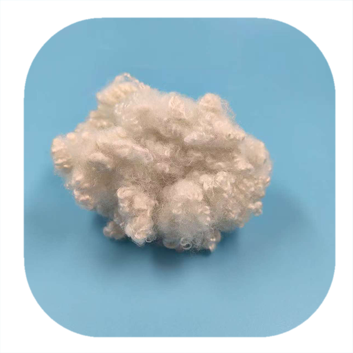 Recycled HCS Polyester Staple Fiber Filling Fiber 7D*64MM| Alibaba.com