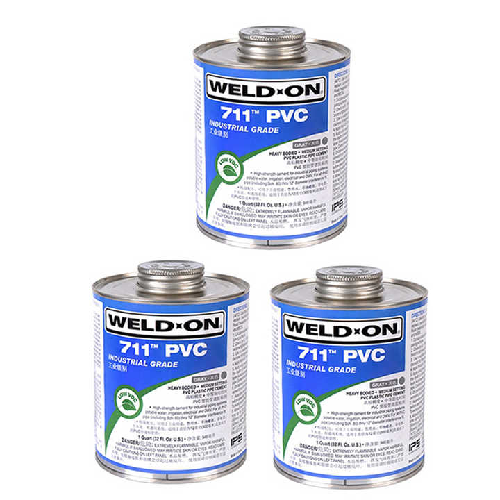 PVC Pipe Solvent Cement 717 - High Pressure Fitting Glue