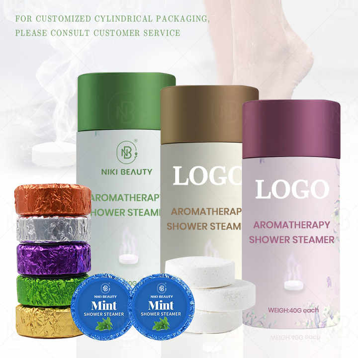 Custom Bulk Aromatherapy Body Bath Tablet Eucalyptus Shower Steamers ...
