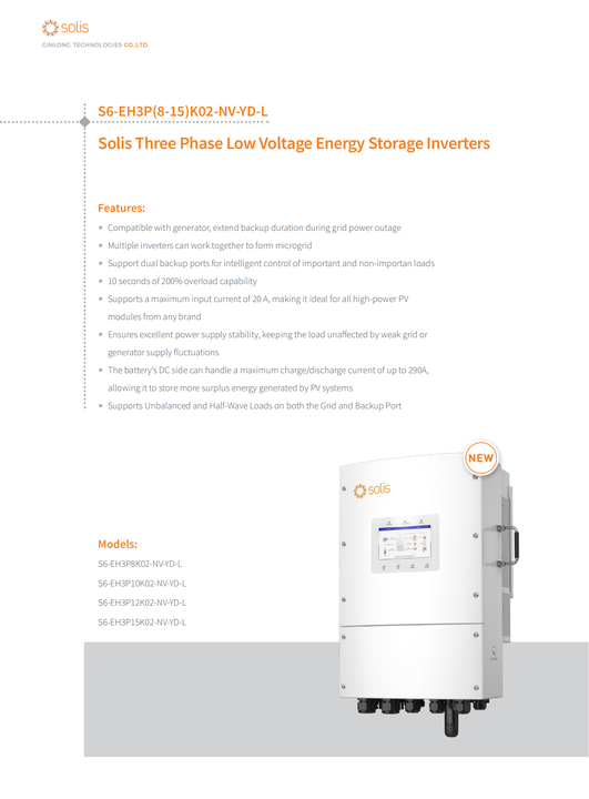 Solis 10kw Hybrid Inverter - Efficient off Grid Solution