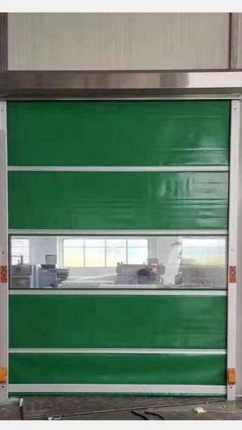 PVC Fast Rolling Door - High Speed Stacking Solution