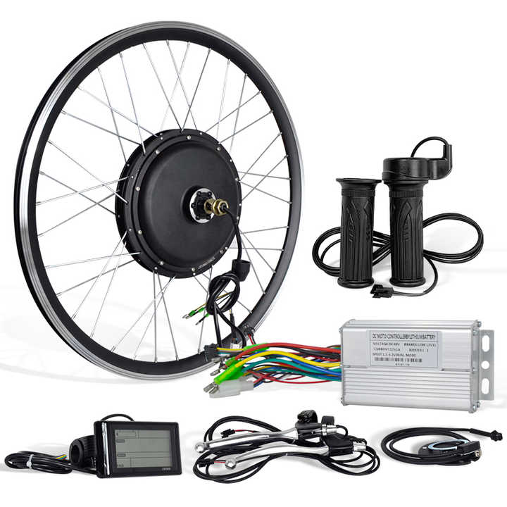 500w & 1000w Ebike Conversion Kit For 26" Bikes