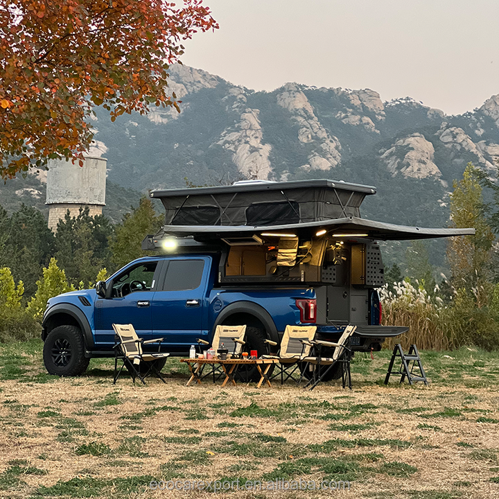 Truck Camper - Modular Travel Trailer Home for Outdoor Camping