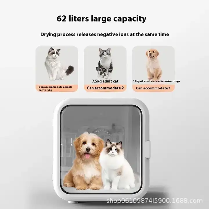 High-Power Luxury Pet Blower Machine Eco-Friendly ABS Dryer Constant ...