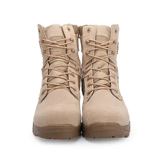 Sale Rubber Genuine Leather waterproof boots tactical delta boots 8
