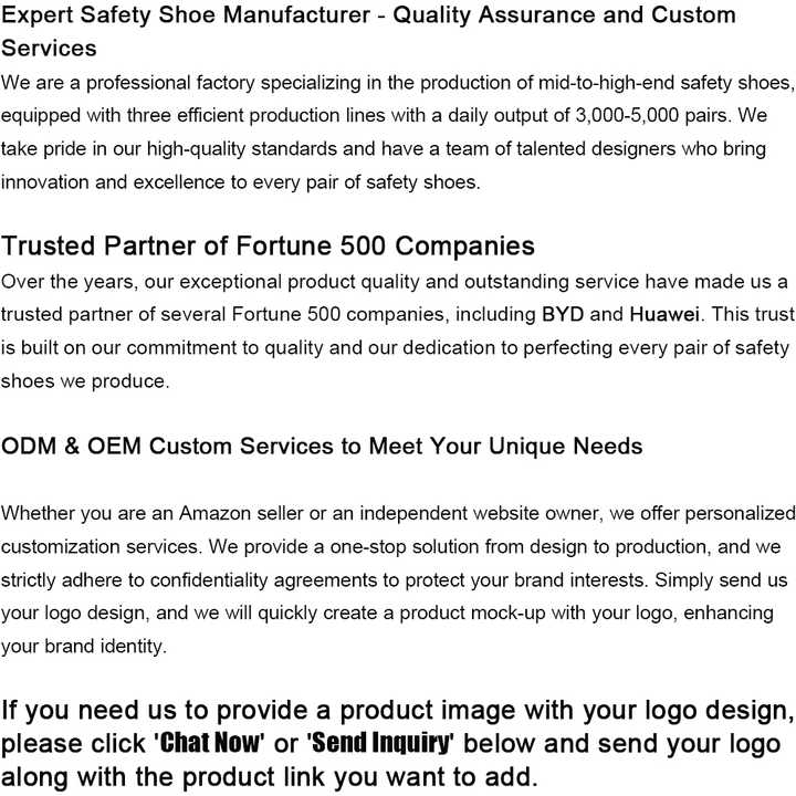 High Quality Anti-Static Steel Toe Safety Shoes Protective Industrial ...