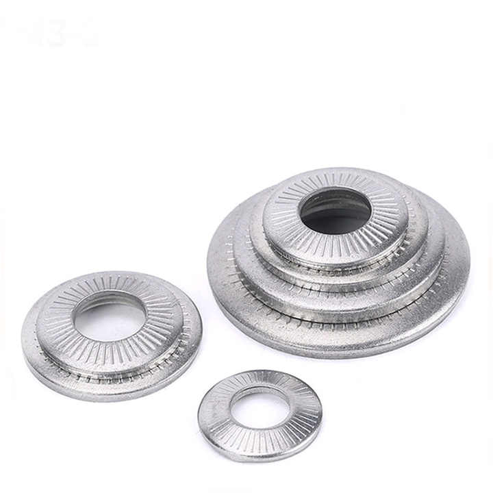 M3-M16 Stainless Steel Knurling Disc Spring Conic Contact Lock Washer ...