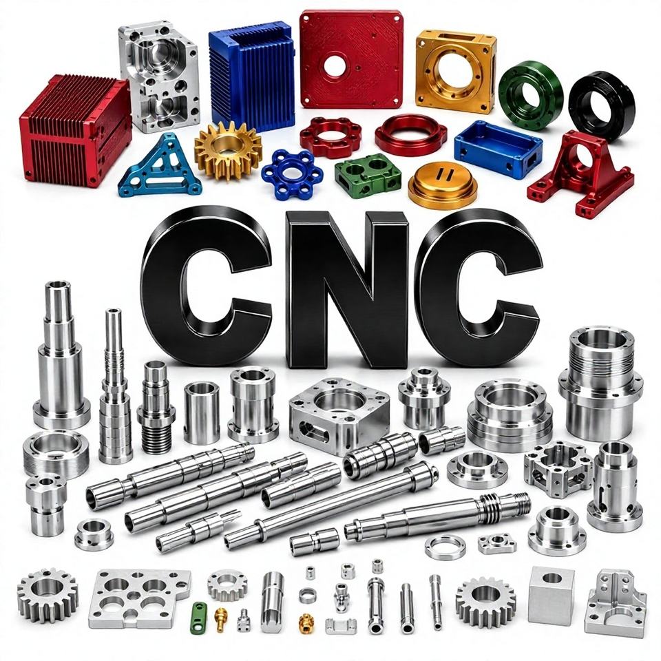 High Precision Custom Machined Metal Parts Anodized Aluminum Alloy ...