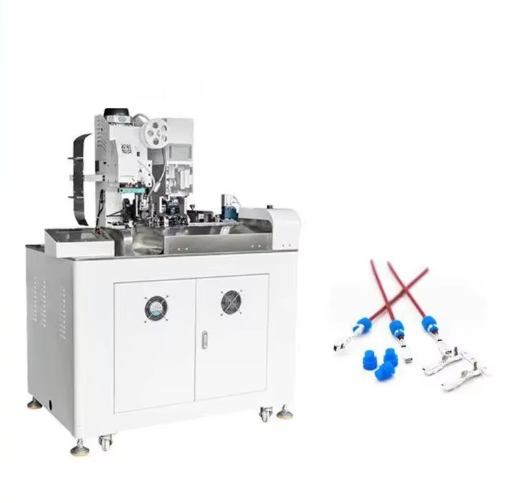 Auto Waterproof Terminal Block Insertion & Crimping Machine with CCD ...