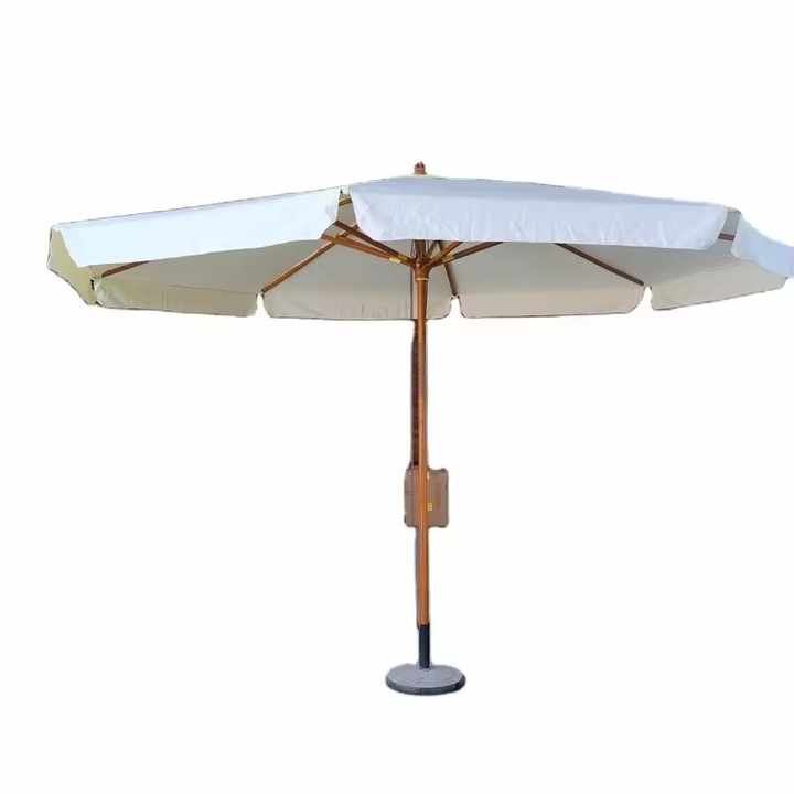 Outdoor Garden Wooden Parasol Umbrella| Alibaba.com