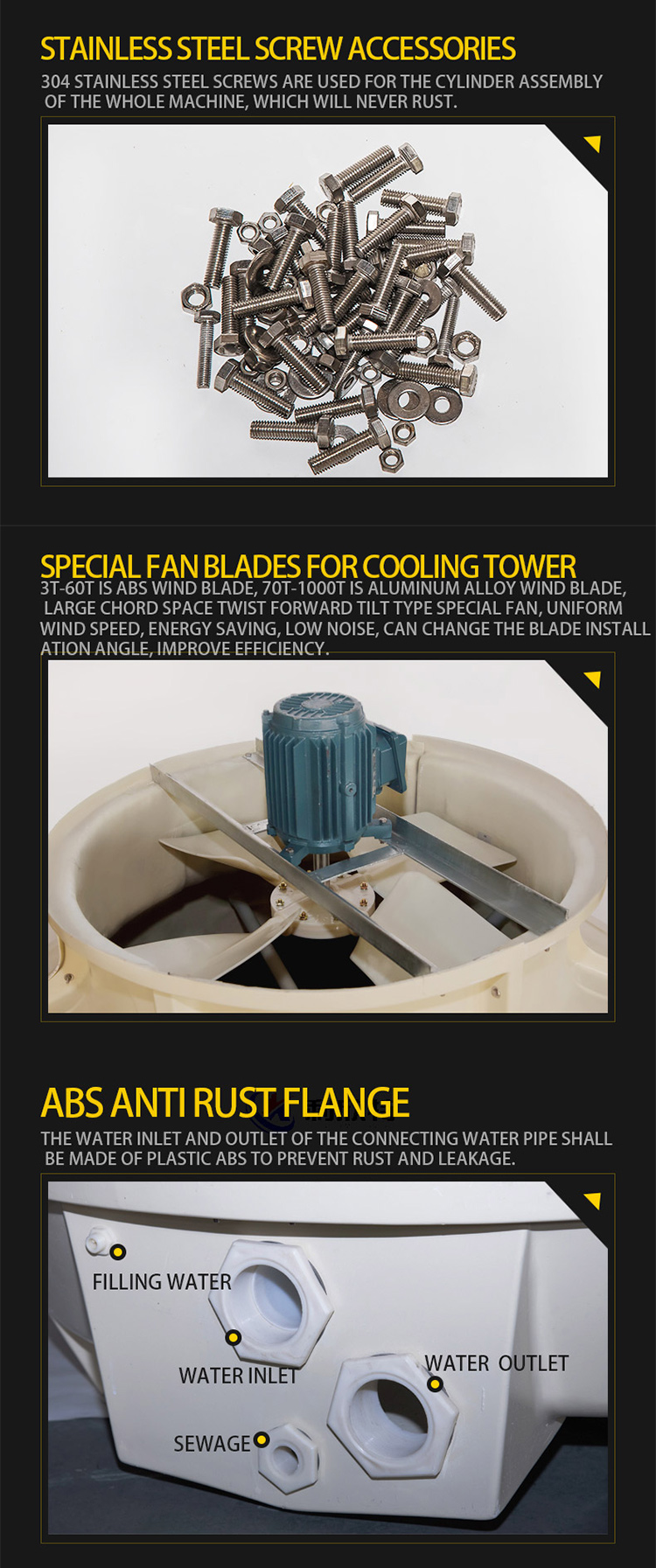 Factory Price High Temperature Cooling Tower China Manufacturers Air ...