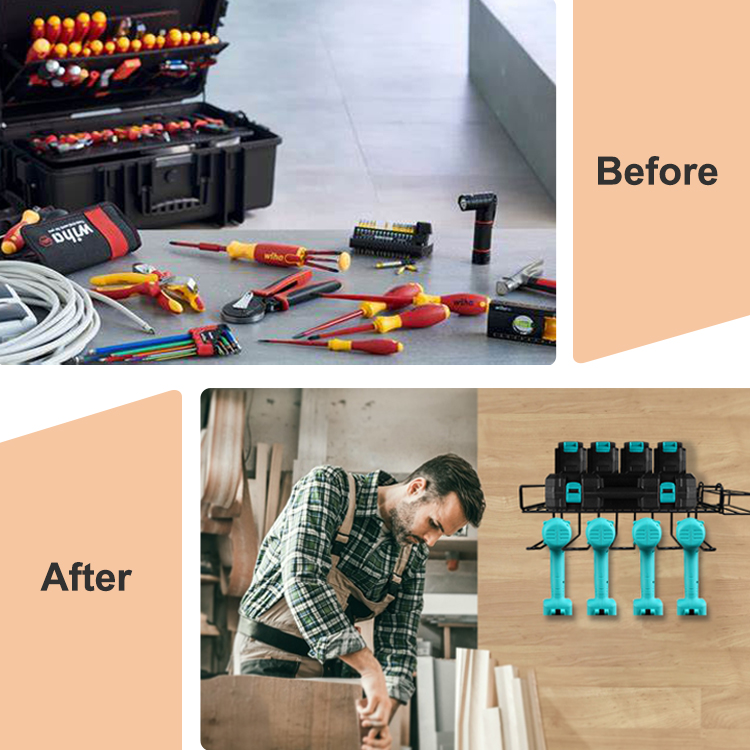 JH-Mech Power Tool Organizer OEM Metal Power Coating Upgrade Design ...