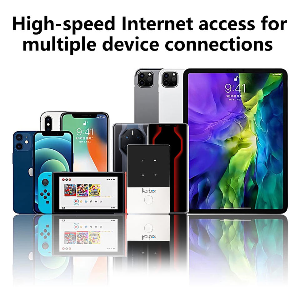 Karbor 4G LTE Outdoor Mobile WiFi Router 150Mbps Speed Mini Design Tuf ...