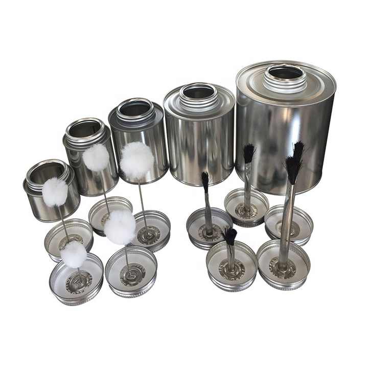 cylindrical Can open cover 60 118 237 473 947ml Metal Round Tinplate ...