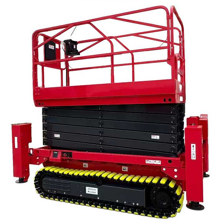 ISO Approved Self Propelled Lift Crawler Lift Scissor Aerial Platform ...