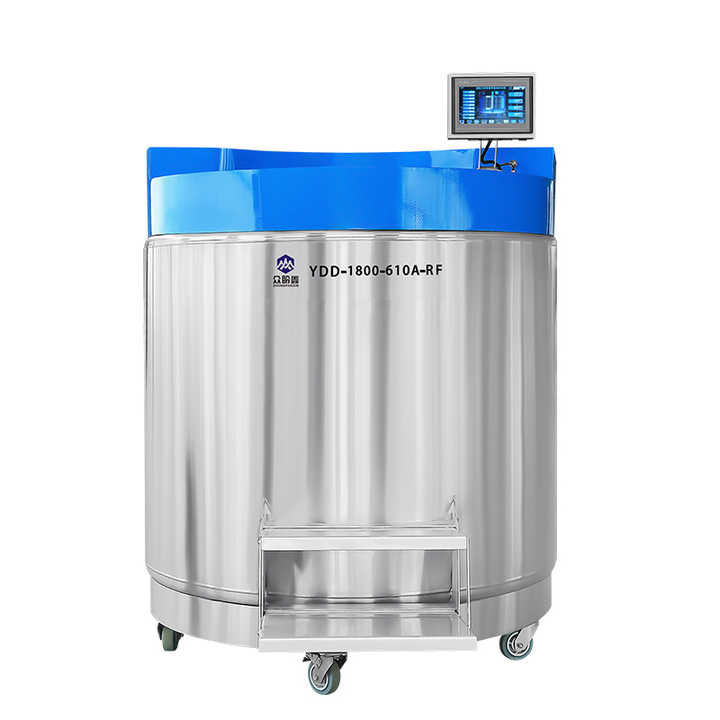 Embryo Cryo Tube Cryogenic Ln2 Biobank Liquid Nitrogen Freezer Cylinder ...