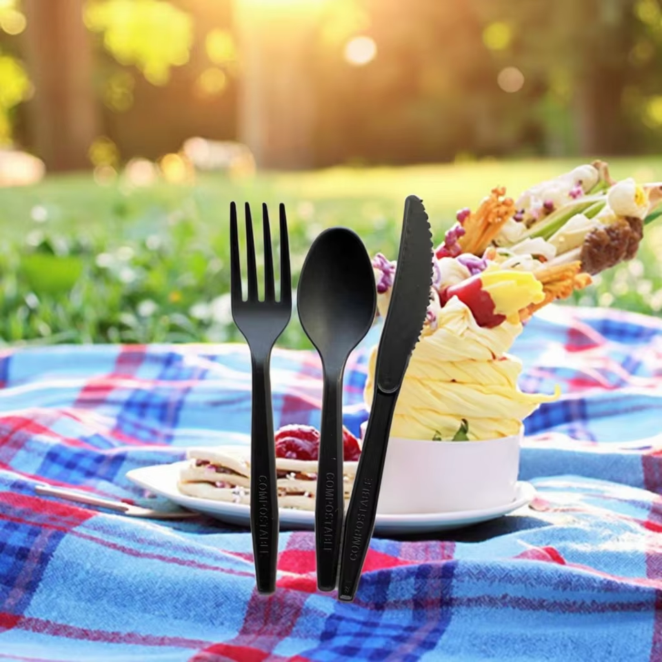 Food Grade PLA Compostable BPI Certified Classic Disposable Eco ...