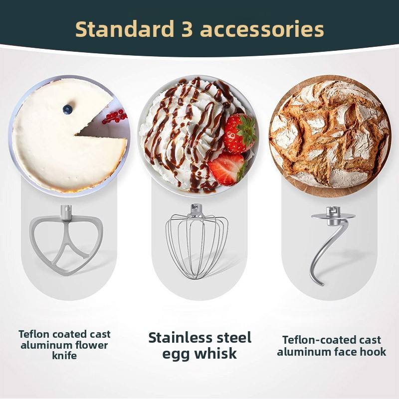 Versatile Electric 4L 10-Speed Stand Mixer Tilt-Head Design Beater ...