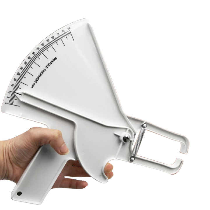 80mm Skinfold Bodyfat Calipers Body Fat Caliper Body Fitness Tester ...