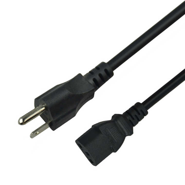 SIPU 6ft USA Standard AC Power Cord Cable Female IEC and CN Plug 220V ...