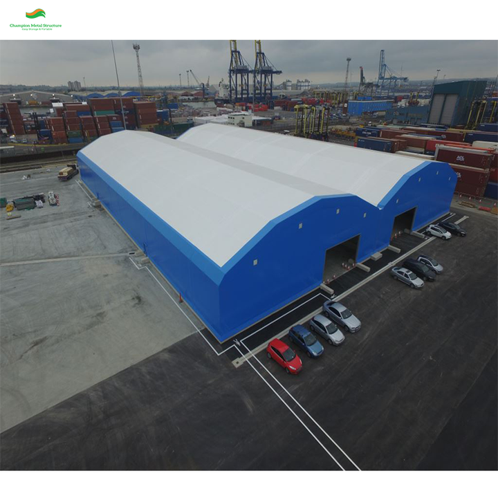 Metal Tent for Temporary Storage - Durable & Lightweight