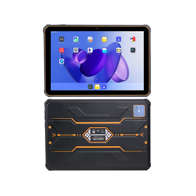10-Inch Rugged Tablet Barcode Scanner RFID 4G Capabilities Handheld ...