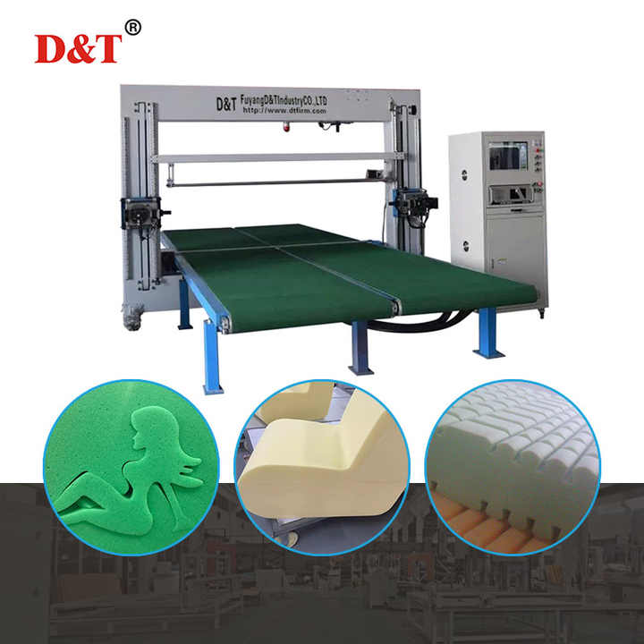 Automatic Oscillating Blade CNC Sponge Foam Cutting Machine for ...