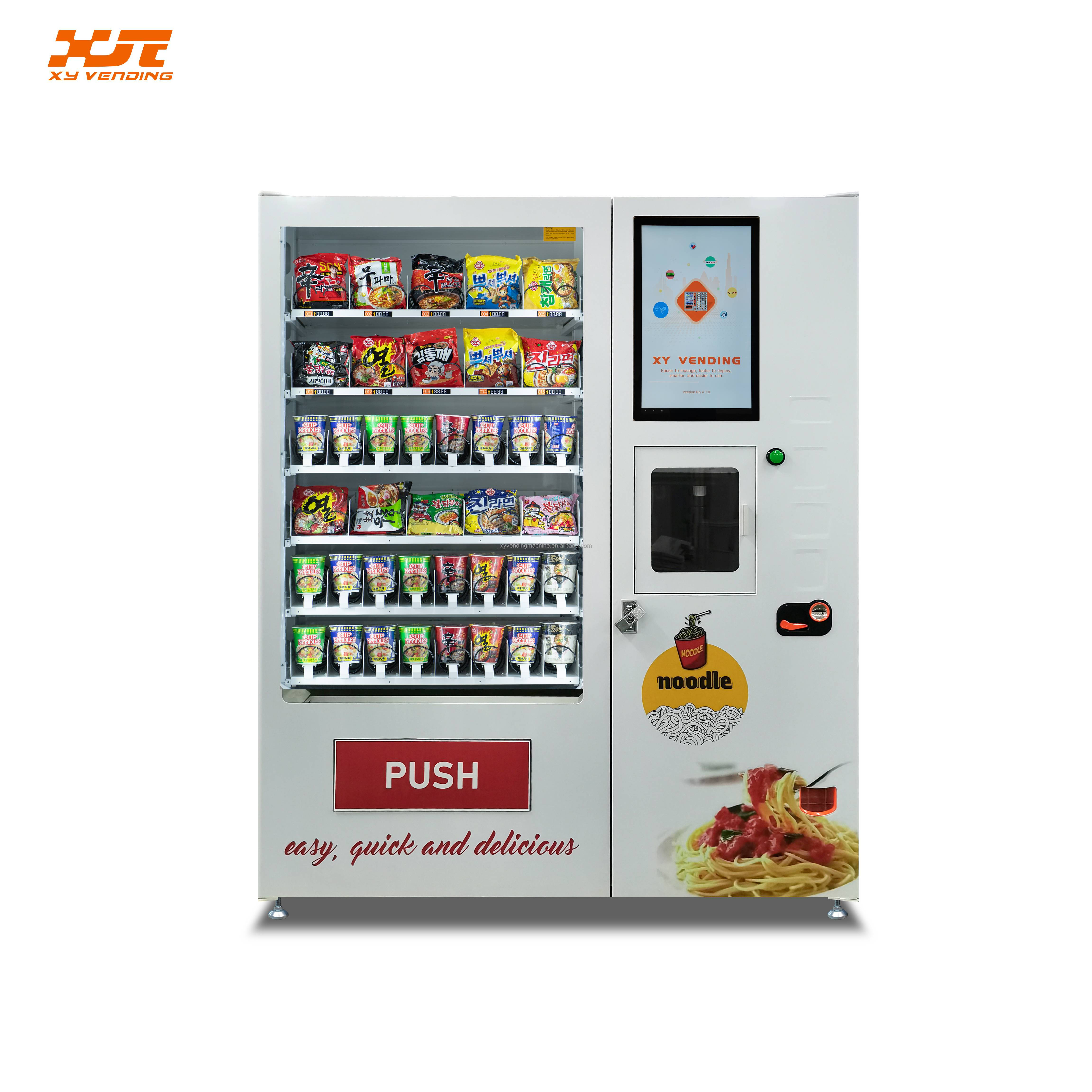 Ramen Vending Machines - Instant Noodle Dispensers